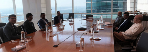 High Commissioner Moragoda visits headquarters of HCL Technologies ...